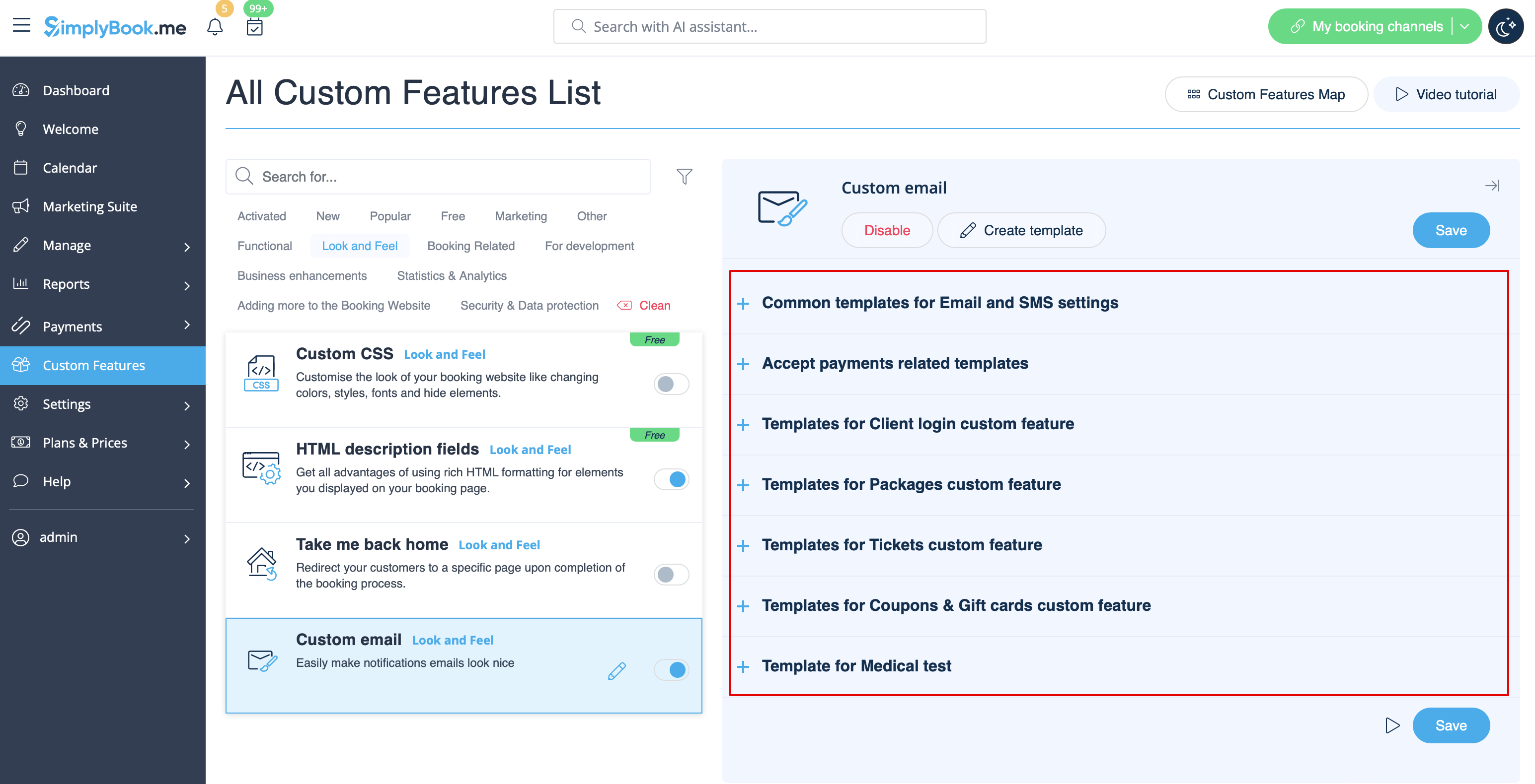 Adjusting notifications - Adjusting notifications - SimplyBook.me