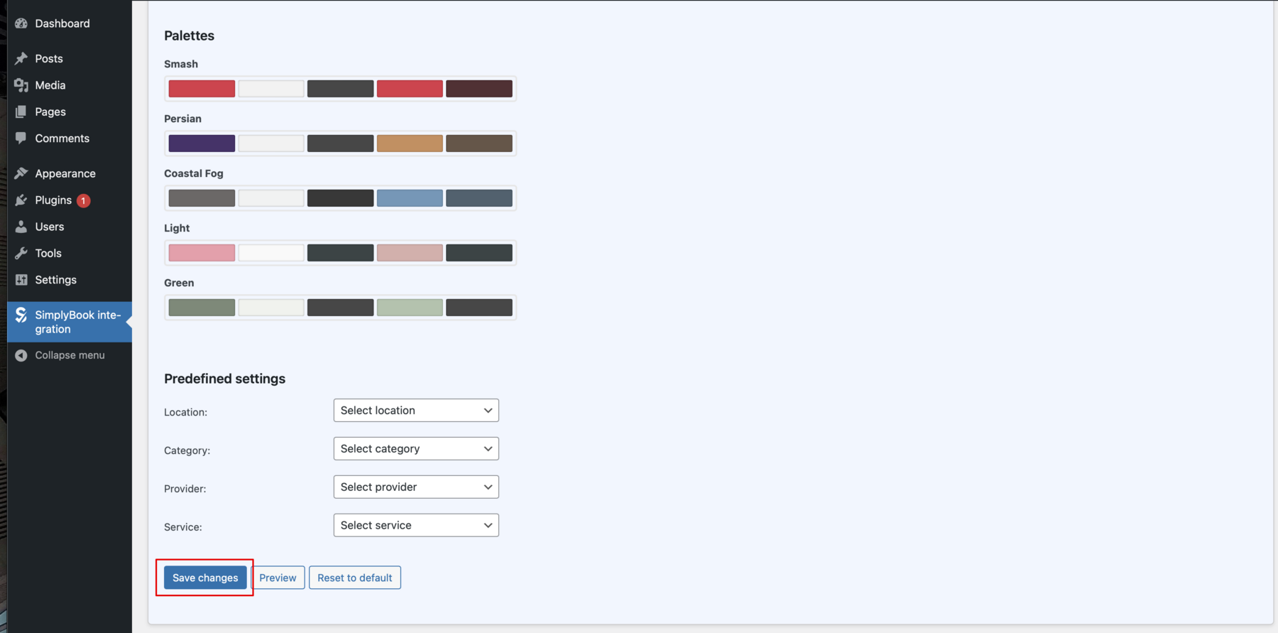 WordPress integration - WordPress plugin - SimplyBook.me