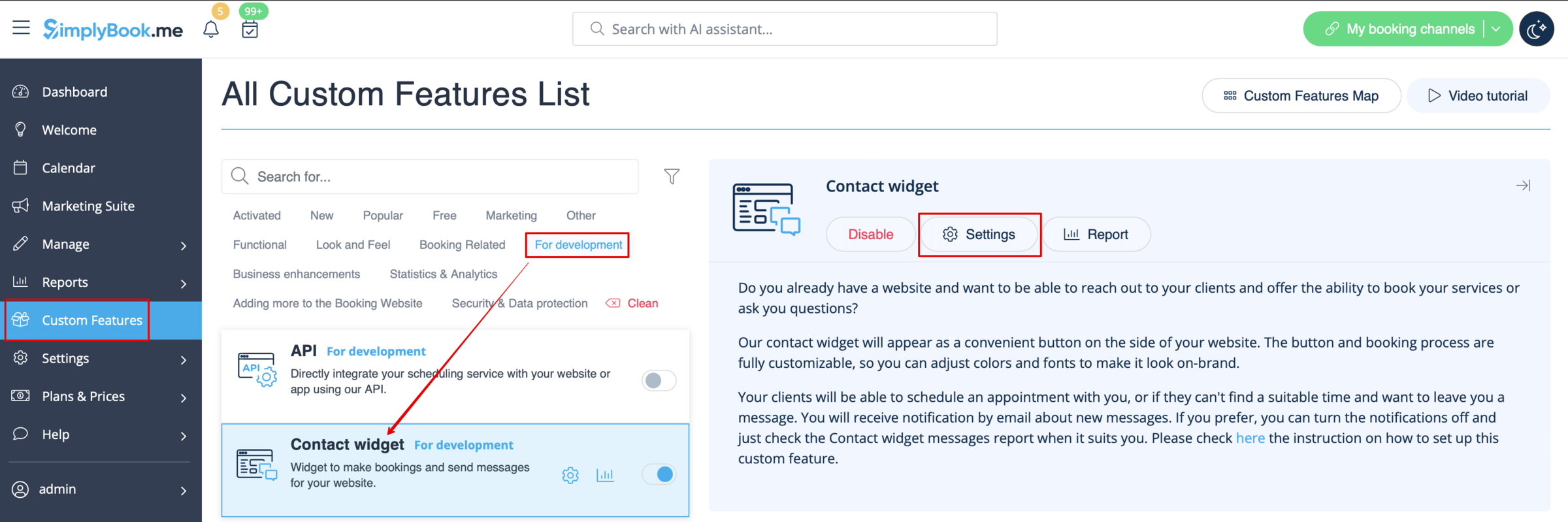 Widgets for your own website - Widgets for your own website - SimplyBook.me