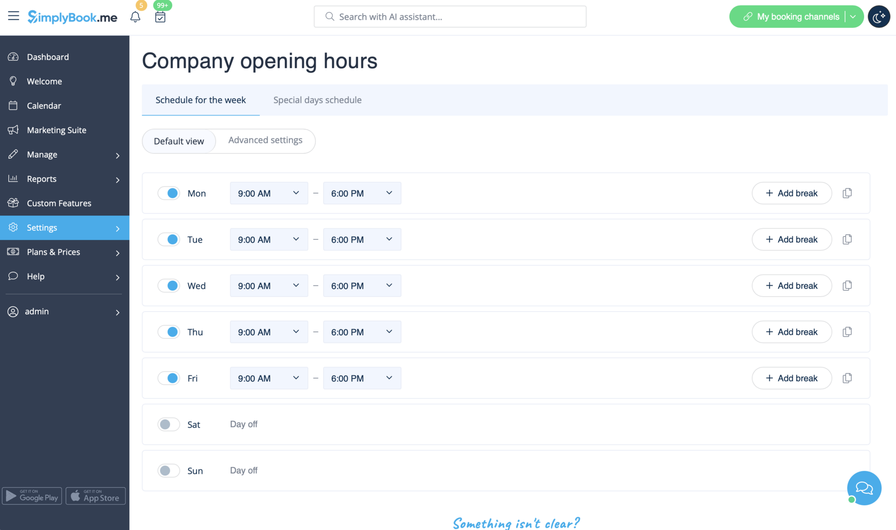 How to set my availability - How to set my availability in the ...