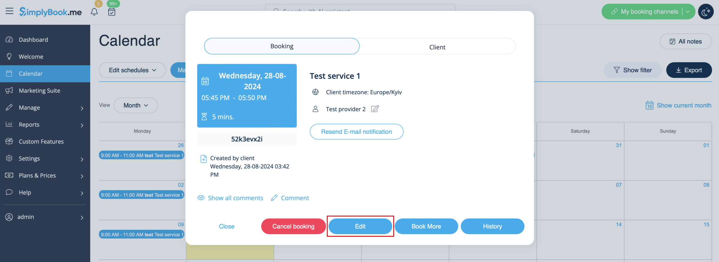 How to manage bookings - How to manage bookings - SimplyBook.me