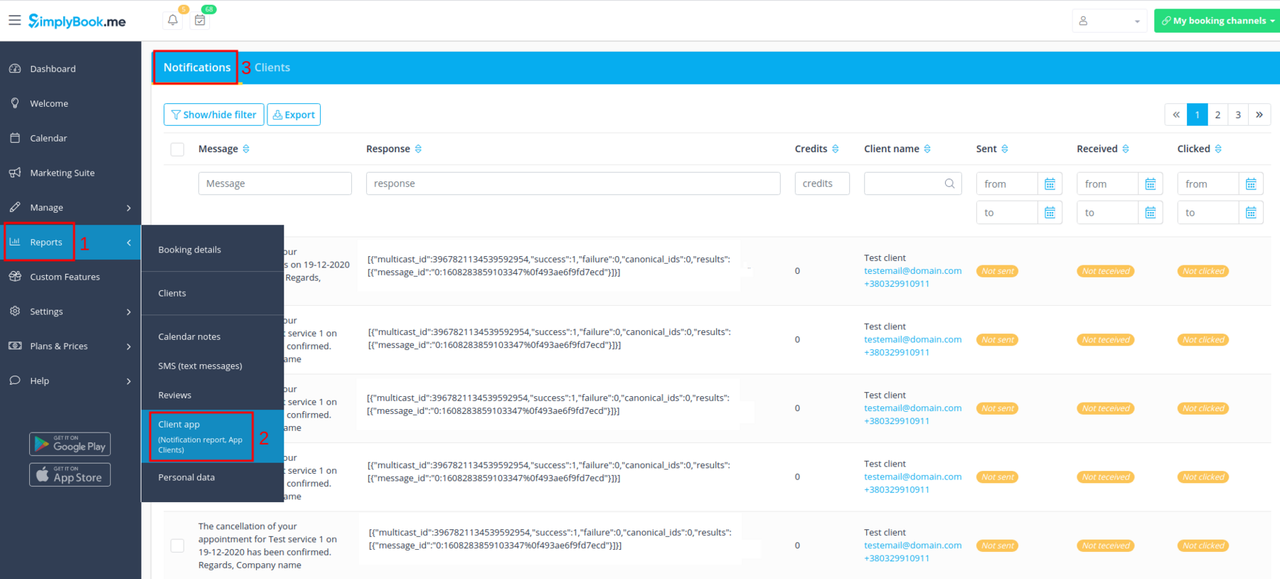 Client mobile app - Client mobile app - SimplyBook.me